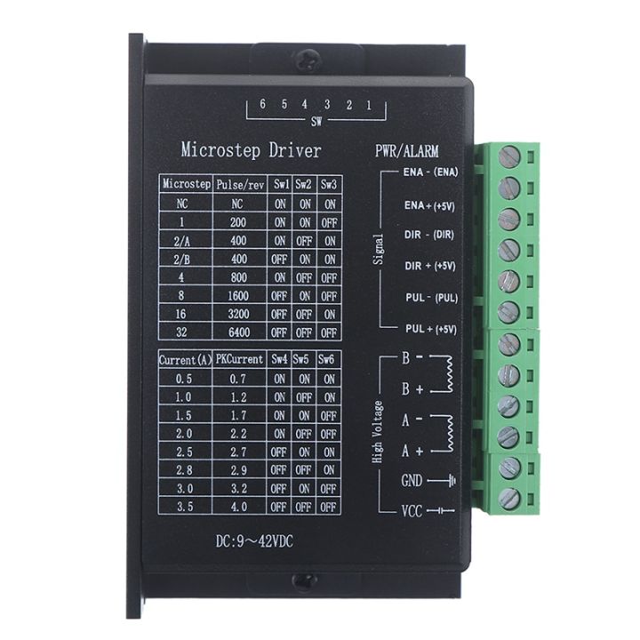 DM556 Digital Stepper Motor Driver 2 Phase 5.6A For 57 86 Stepper Motor NEMA23 NEMA34 Stepper ...