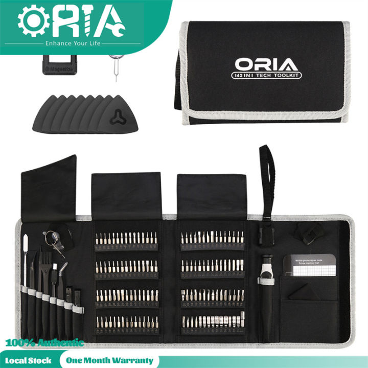 ORIA Screw Driver Set 142 in 1 Precision Screwdriver Kit Magnetic ...