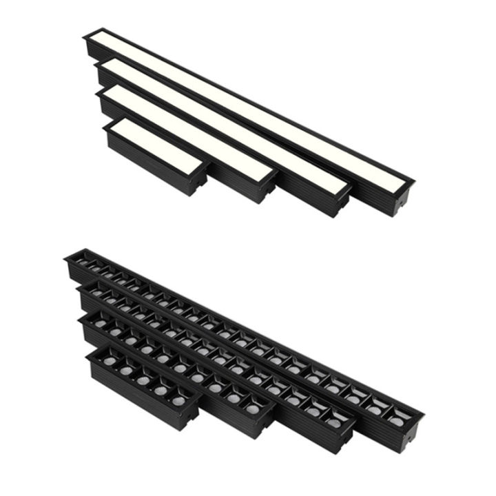 new LED line Downlight Recessed Rectangle Grille Ceiling Lamp 10W 20W ...