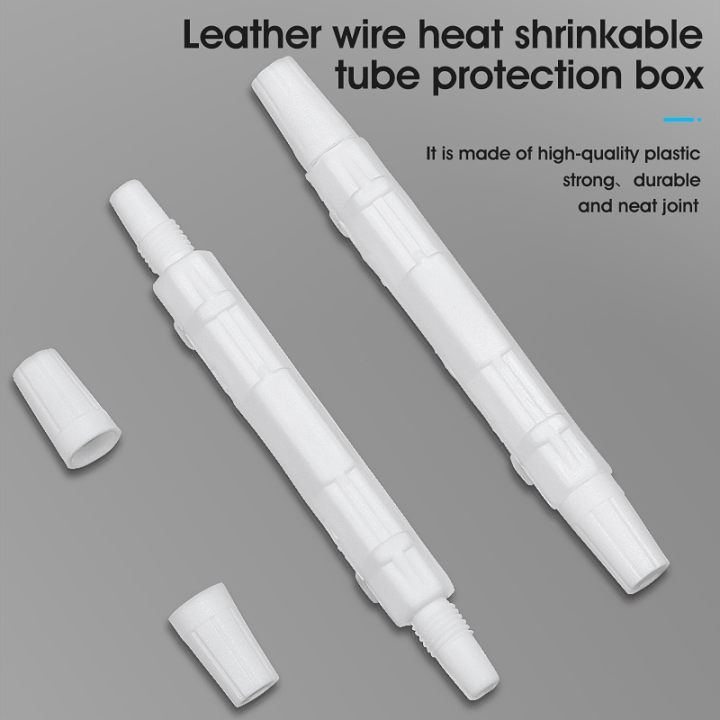 100pcs Round Fiber Optical Protection Box/Drop Cable Protection Box ...