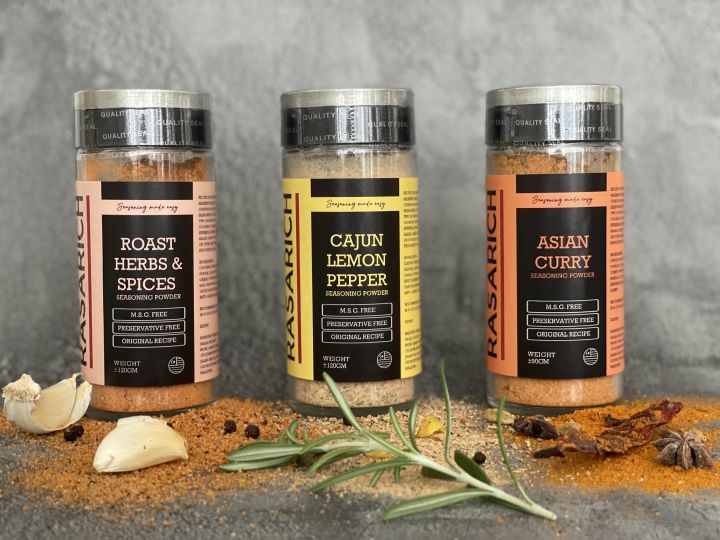 RASARICH ALL PURPOSE SEASONING POWDER : Roast Herbs & Spices / Cajun ...