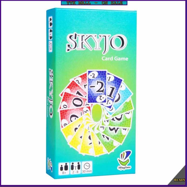 SKYJO The ultimate Tabletop card game for kids and adults | Lazada