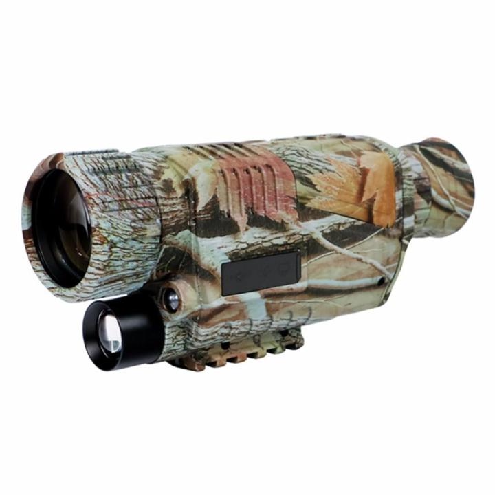 Tactical Infrared Night Vision Telescope Military Digital Monocular HD ...