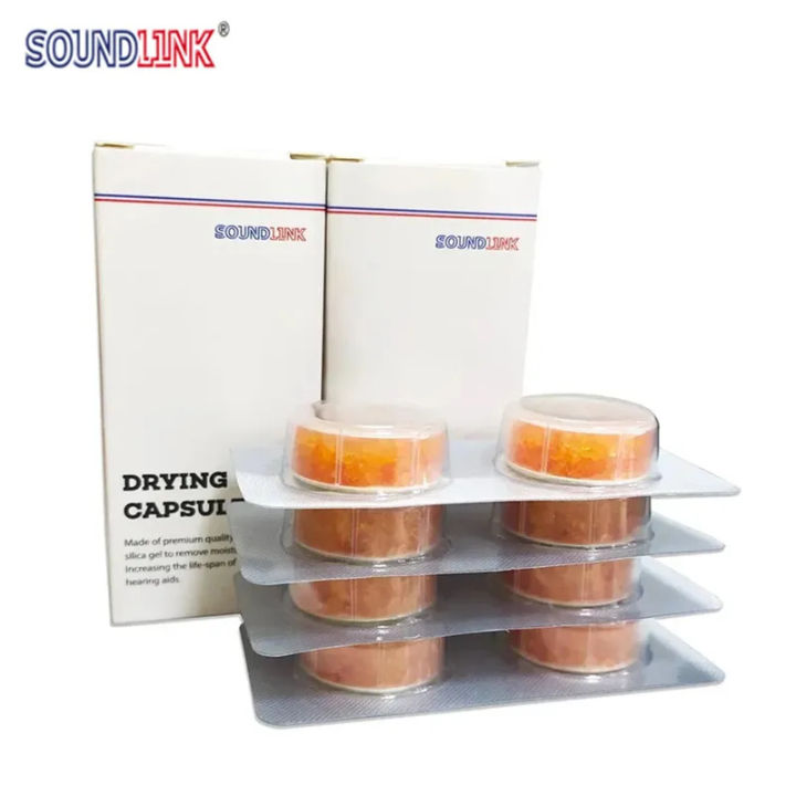 Soundlink Hearing Aid Drying Capsules Desiccant Dehumidifier(2 es/ 4 ...