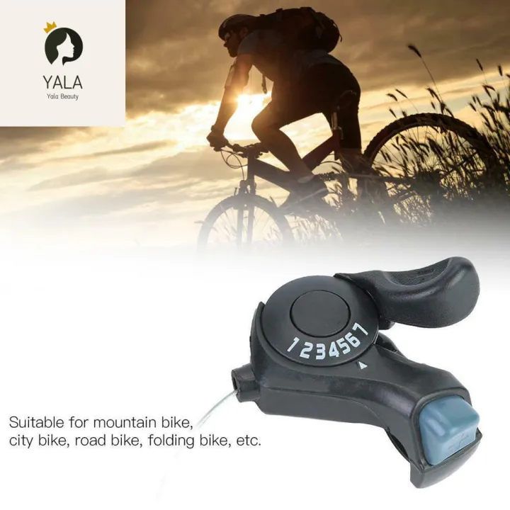 YALA 22.2mm Trigger Shifter Split Dial Speed Gear Lever Mountain Bike ...