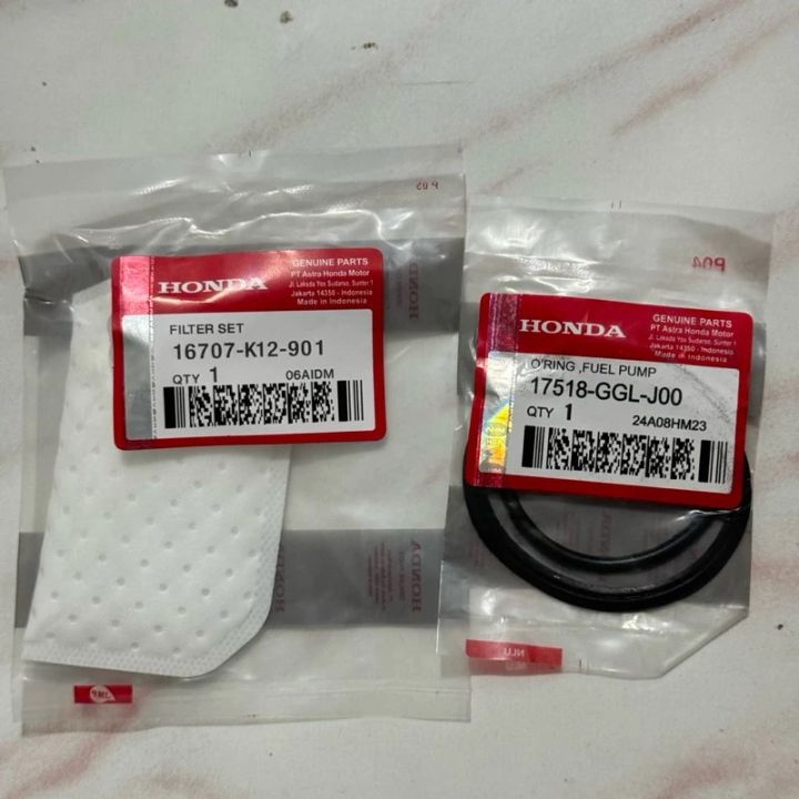 HONDA Fuel Filter for Click150 V1 V2 FUEL PUMP FILTER + ORING | Lazada PH