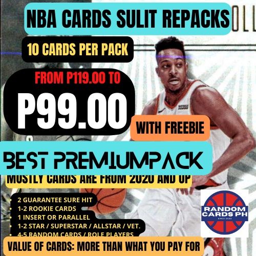 NBA CARDS SULIT REPACKS 2020-2023 (PREMIUM PACK) | Lazada PH