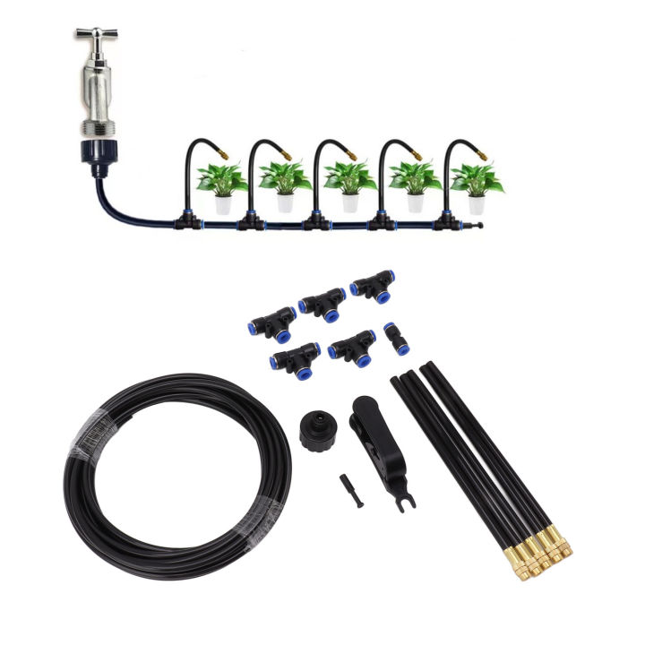 Drip Irrigation Kit Garden Watering Sprinkler Universal Nozzle 15-60L/H ...