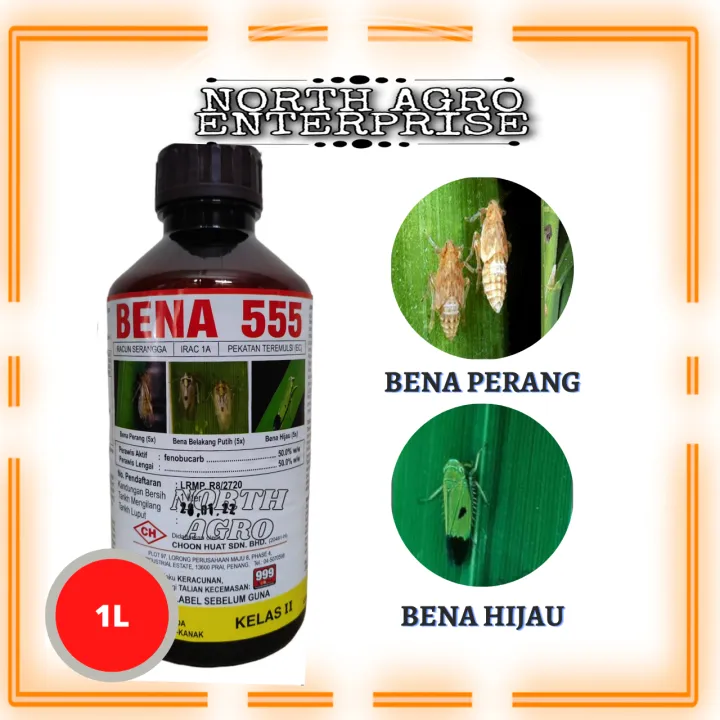 Racun Serangga Bena Perang / Bena Hijau / Pianggang / Lelompat Daun (1L) | Lazada