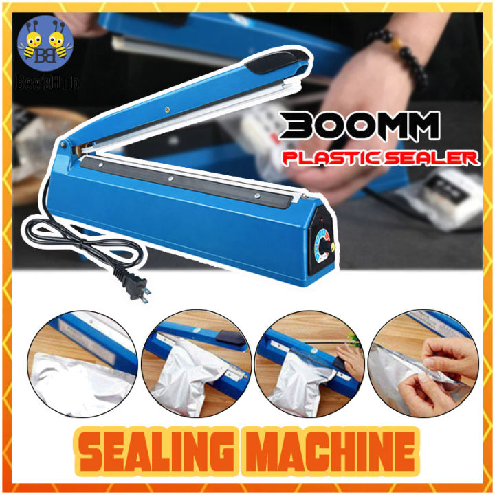 Heavy Duty Impulse Plastic Sealer Manual Hand Sealer Heat Sealing ...