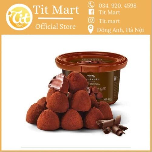 Socola Tươi Nama Nhật Bản Hộp 408Gr, Socola Nấm Truffle Hảo Hạng ...