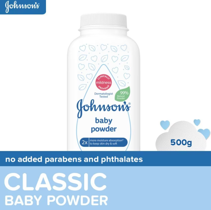 Johnsons Baby Powder 500g | Lazada PH