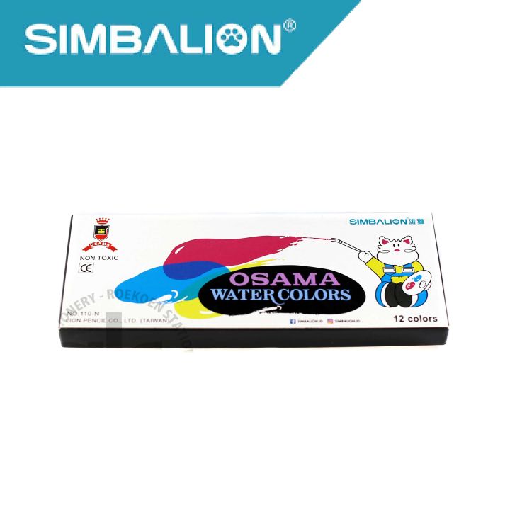 Simbalion Cat Air Set Osama 110-N Watercolour | Lazada Indonesia