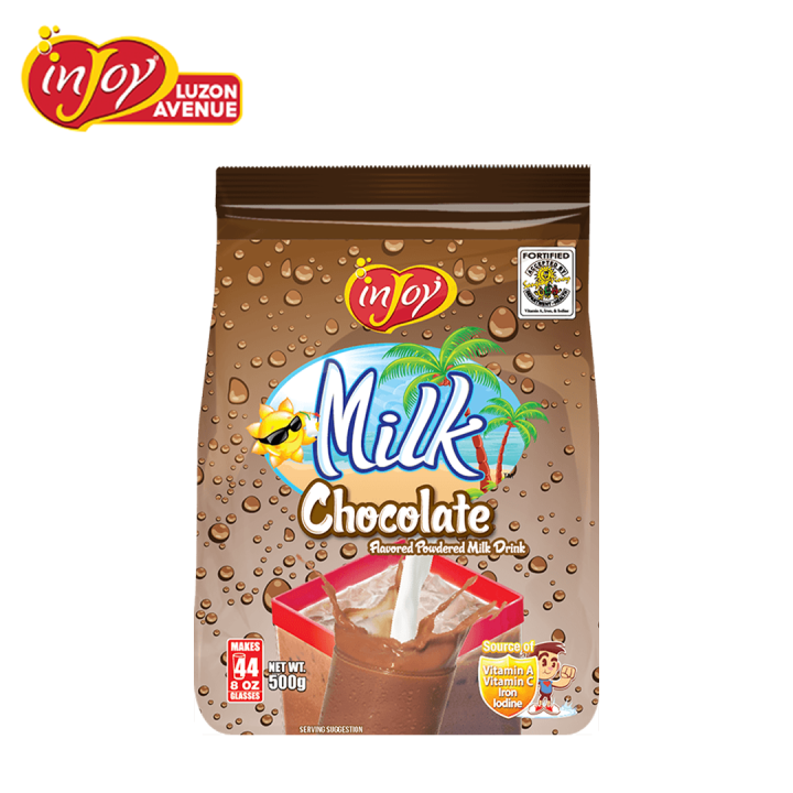 inJoy Chocolate UNSWEETENED Milk Palamig Juice 500g | Powdered Milk ...