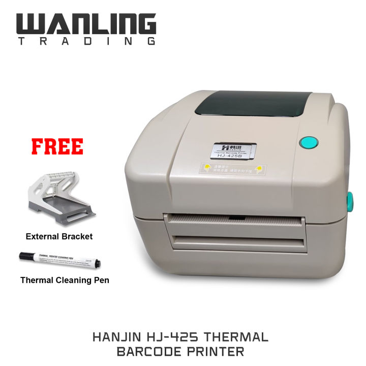 HAJIN HJ-425 Label Barcode Printer Thermal Receipt Printer Bar Code ...