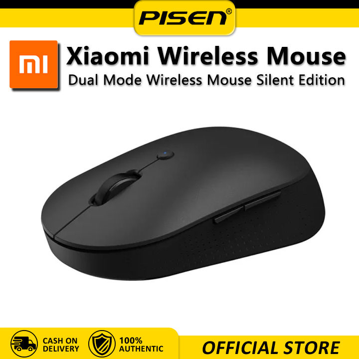 Mijia Dual-Mode Wireless Mouse Silent Edition 2.4GHz and Bluetooth USB ...