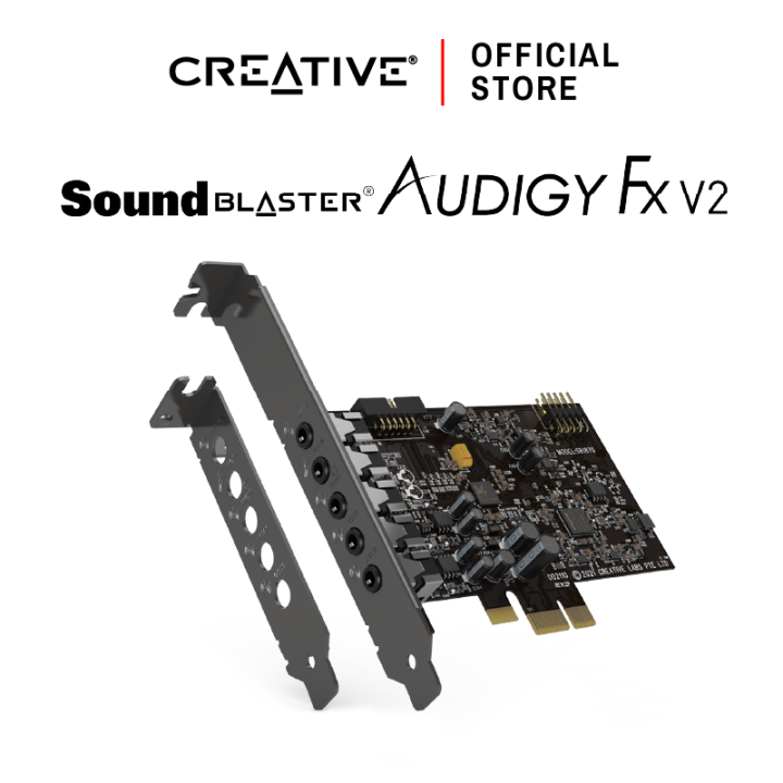 Sound Blaster Audigy Fx V2 ซาวด์การ์ด 5.1 PCI-e สำหรับการอัพเกรดที่มา ...