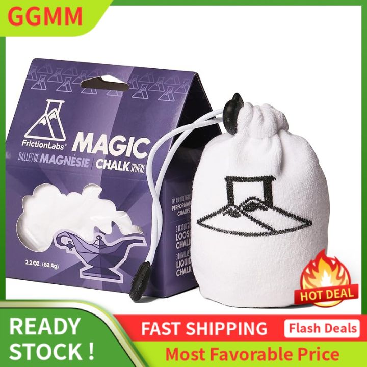 LZD FrictionLabs Magic Chalk Ball 2.2 oz - Premium Chalk for Rock ...