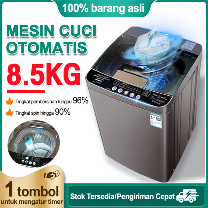 Mesin cuci otomatis, mesin cuci rumahan 8.5kg, cuci dan bilas ...