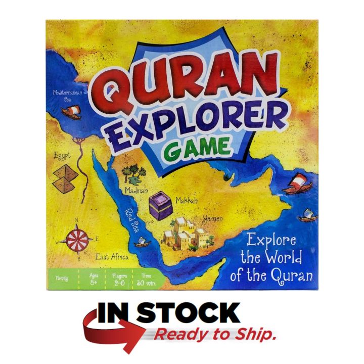 Ready Stock Quran Explorer Islam Board Game for Children (English) | Lazada