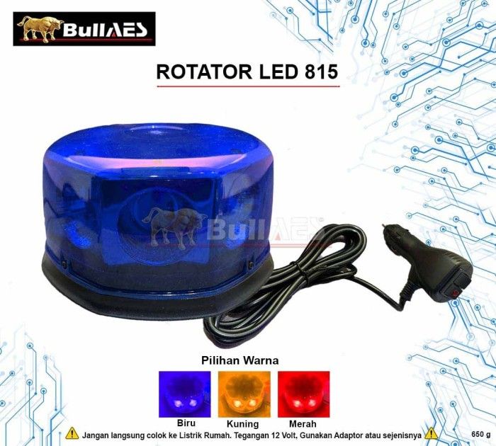 lampu rotator bulat biru biru - Biru | Lazada Indonesia