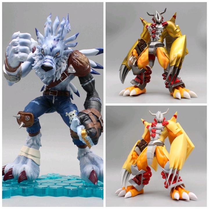 Action Figure Digimon Adventure Besar WarGreymon WereGarurumon | Lazada ...