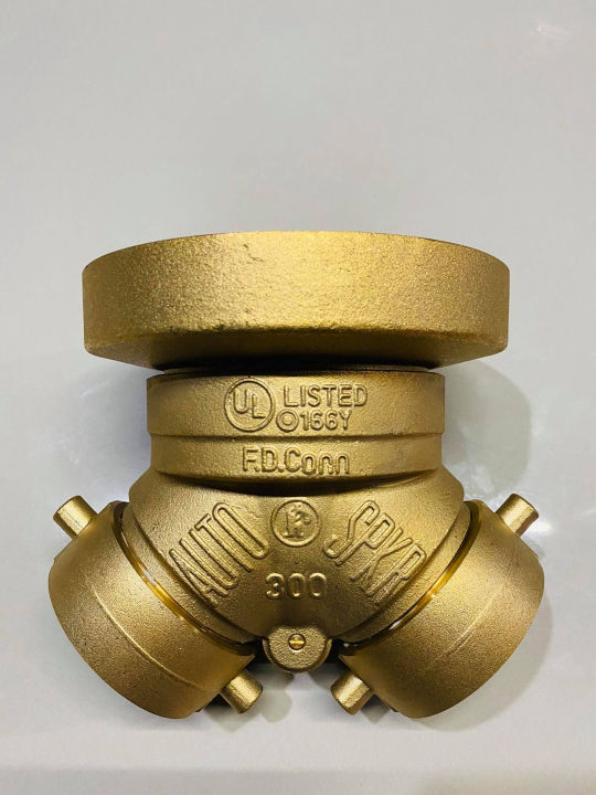 Siamese Twin with Plug and Chain Fire Department Connection Dry (150 x ...