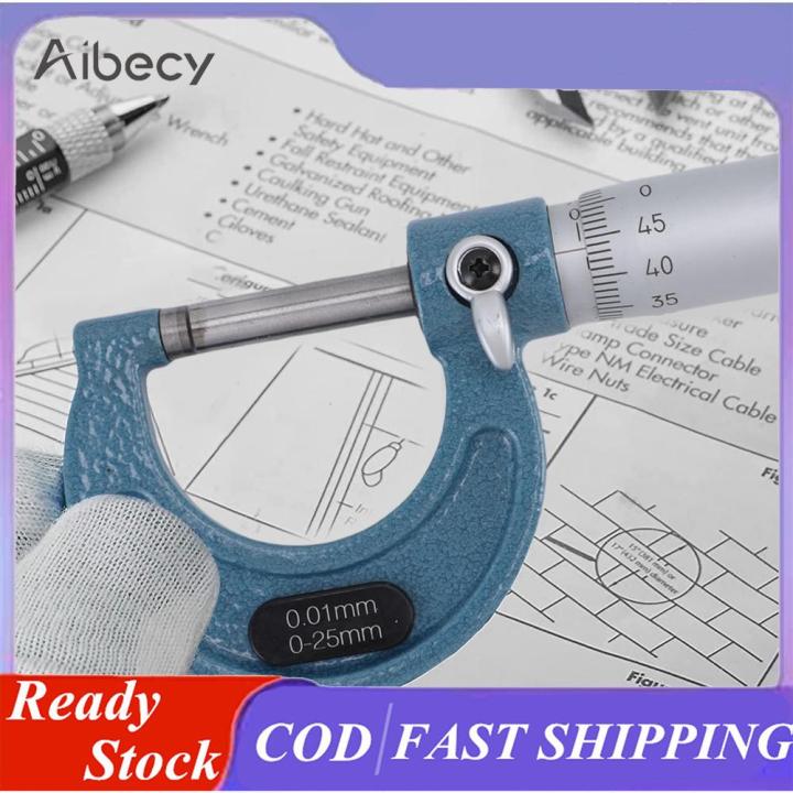 Aibecy Machinist Micrometer Outside Micrometer Set 6 Pcs for Length ...