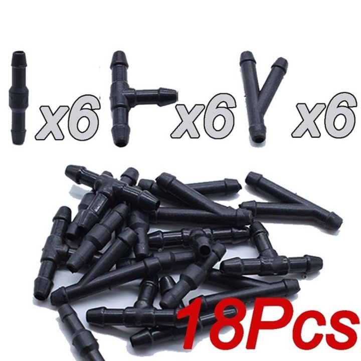 N814L Y Piece Universal Windscreen Barbed T Piece Wiper Joiner Pipe ...