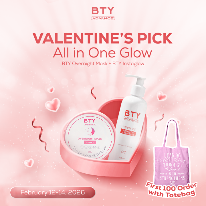 BTY Advance Instaglow Tone Up Cream 200mL + Overnight Mask 250g | Lazada PH