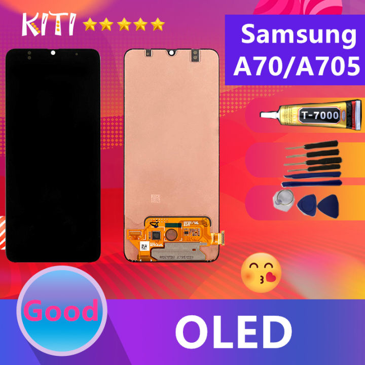 (งาน ic แท้)(OLED)Samsung LCD Display จอ + ทัช Samsung galaxy A70/A705 ...