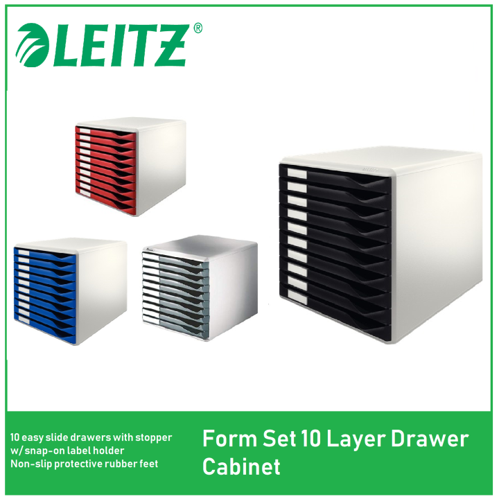LEITZ 5281 Form Sets with 10 Drawers -MADE IN EUROPE | Lazada PH