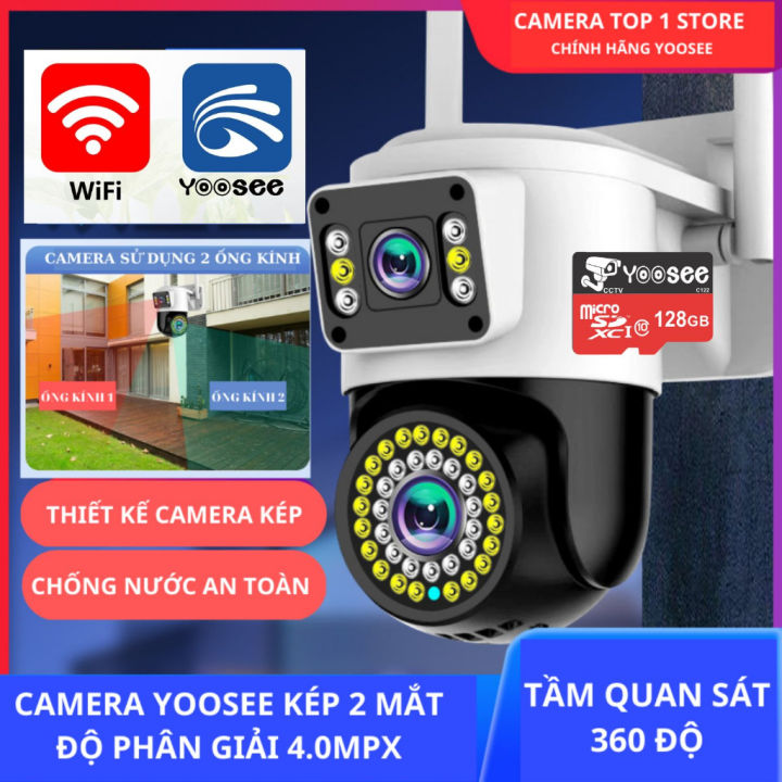 Camera Yoosee Wifi 2 Mắt giám sát Ngoài Trời Không Dây Ip66 Thông Minh ...