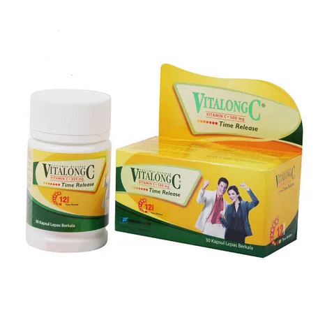 Vitalong C botol isi 30 tablet multivitamin mengandung vitamin c ...
