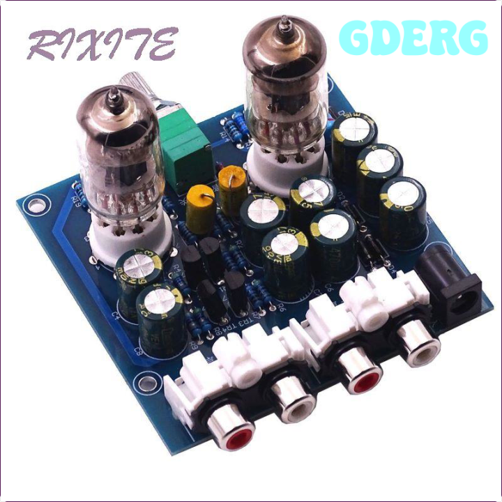 GDERG 6J1/6J2 Tube Amplifiers Audio board Amplificador Pre-Amp Audio ...