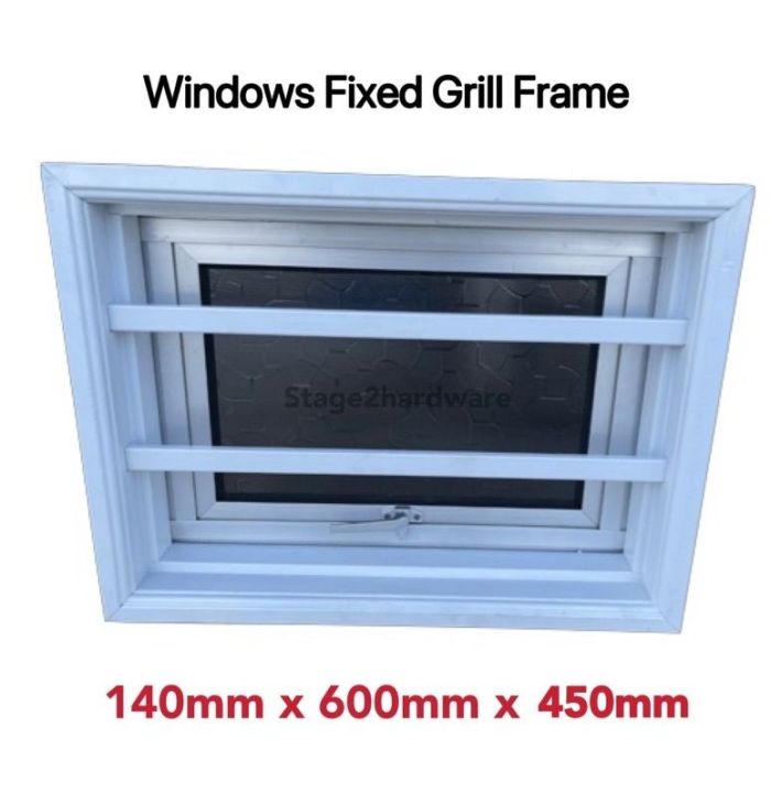 (WITHOUT PAINT) Window Fixed Grill Frame / Frame Tingkap / Casement ...