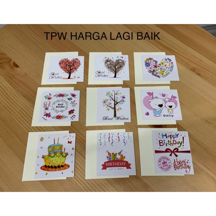Greeting Card , Kad Ucapan Happy Birthday, Best Wishes, New Baby, Thank ...