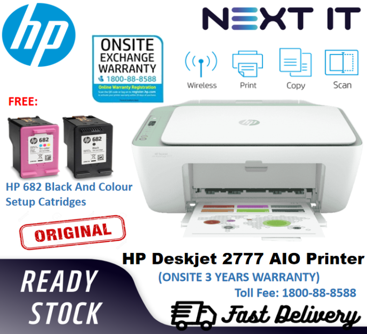 HP DeskJet Ink Advantage 2776 / 2777 / 2875(NEW) All In One Printer | Lazada