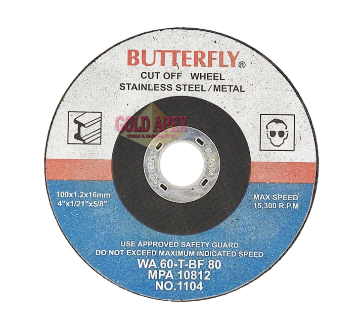 Butterfly Cutting Disc 4" for Stainless | Lazada PH