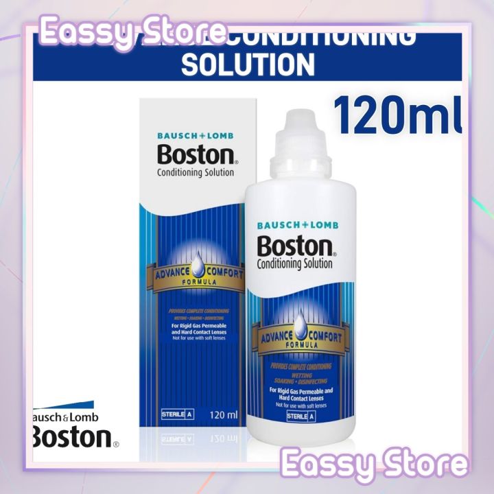 Bausch & Lomb Boston Advance Conditioning Solution (120ml) FOR RGP ...