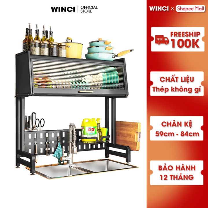 Kệ Để Chén Đĩa Đa Năng Winci A11, Chân Kệ Điều Chỉnh Linh Hoạt, Sơn ...