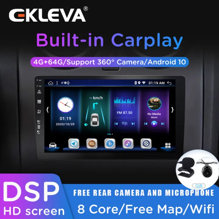EKLEVA 9 inch AC8257 Octa Core For Toyota Camry 06-11 Car Radio Head Unit Navigation GPS 2 din ...