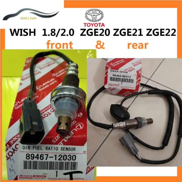 XINFAN Genuine TOYOTA O2 sensor # WISH 1.8 2.0 ZGE20 21 22 (2009-2012 ...