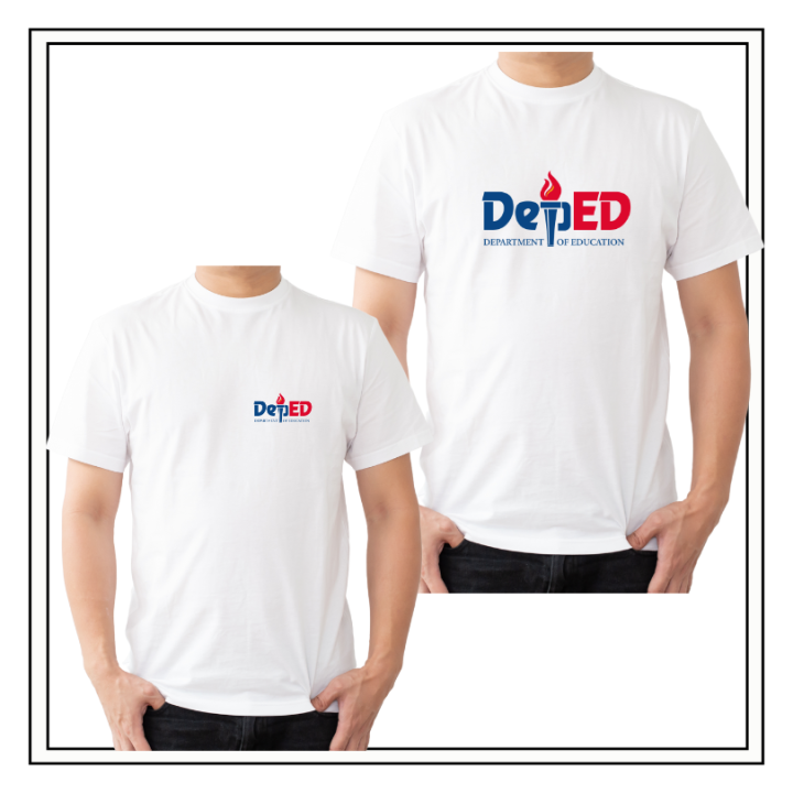 Dep-Ed High Quality White Cotton T-shirts shirts deped | Lazada PH