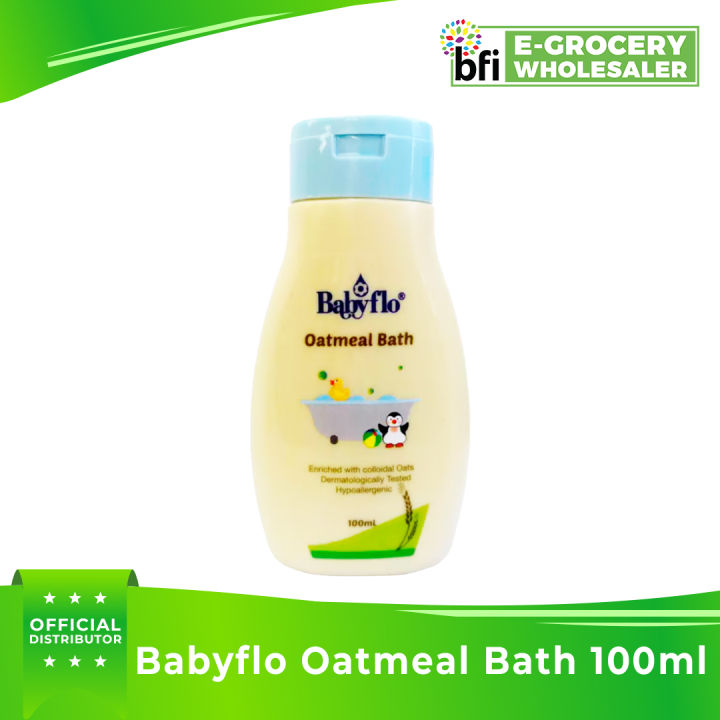 BFI Babyflo Oatmeal Bath 100ml [SAME-DAY AVAILABLE] | Lazada PH