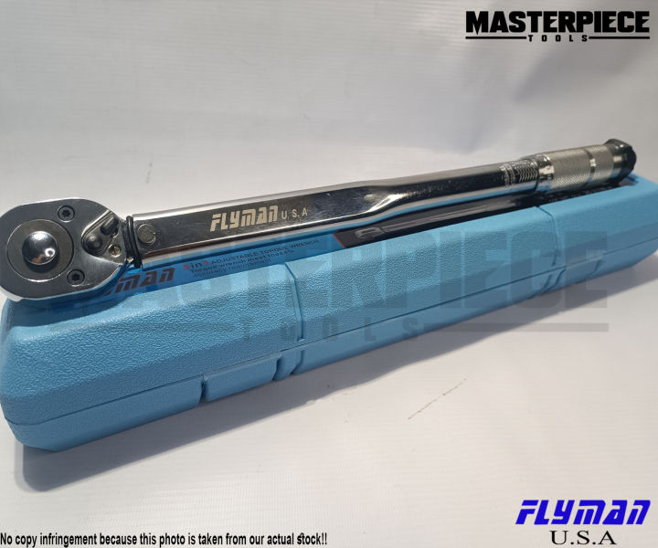 FLYMAN 5in1 ADJUSTABLE TORQUE WRENCH 1/2 DR. | Lazada PH