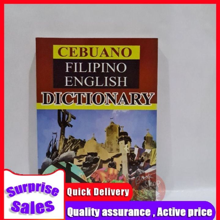 Genuine CEBUANO Filipino - English Dictionary | Lazada PH