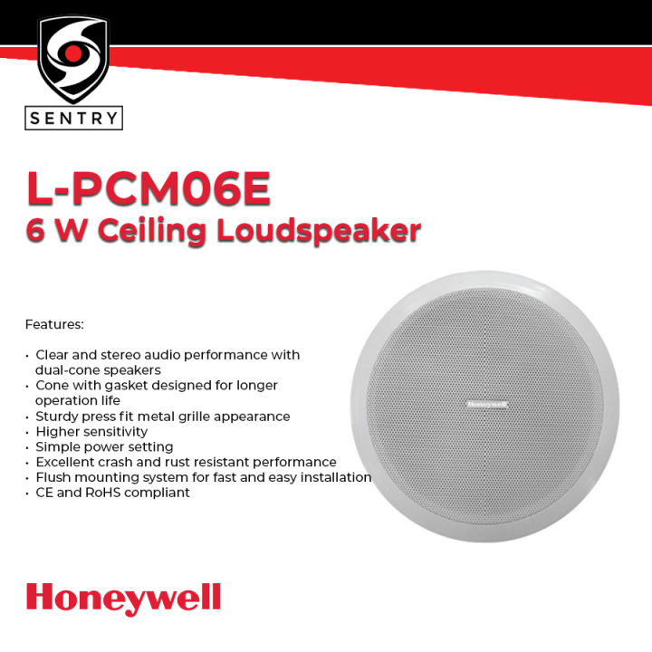 HONEYWELL L-PCM06E CEILING LOUDSPEAKER | Lazada PH