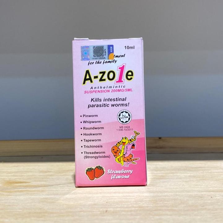 A-zole Suspension (Strawberry) 10ml | Lazada