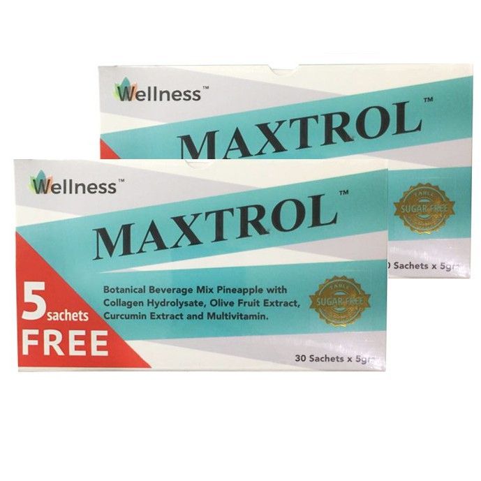 Wellness Maxtrol For Joint Health ( 2 x 30 Sachets Free 5 Sachet ) | Lazada